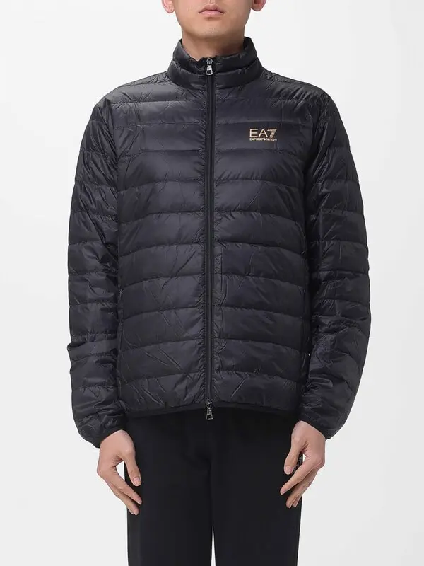 EA7 Quilted Jacket - Black