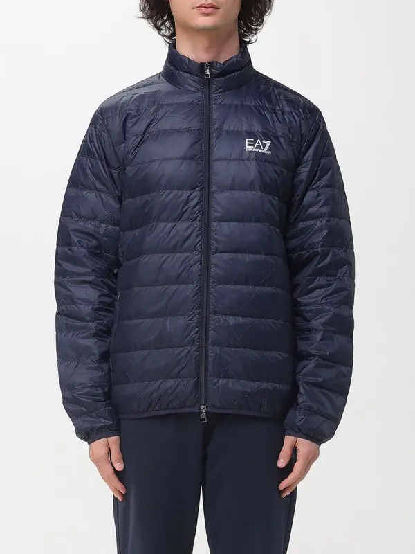 EA7 Quilted Jacket - Blue