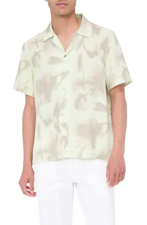 Bugatchi Jackson Abstract Print Camp Shirt