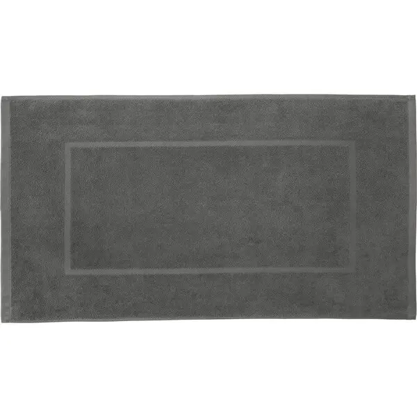 SFERRA Canedo Nuovo Combed Cotton Tub Mat - Charcoal