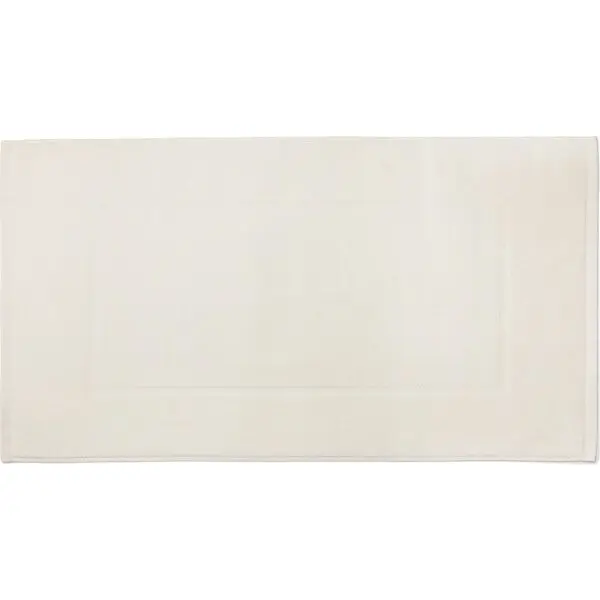 SFERRA Canedo Nuovo Combed Cotton Tub Mat - Ivory
