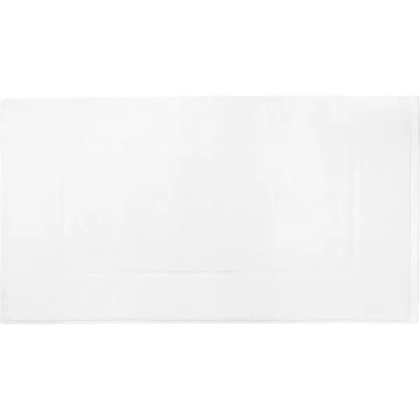 SFERRA Canedo Nuovo Combed Cotton Tub Mat - White