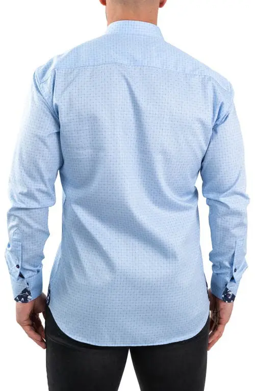 MACEOO Einstein Jacqpointsquare Button-up Shirt