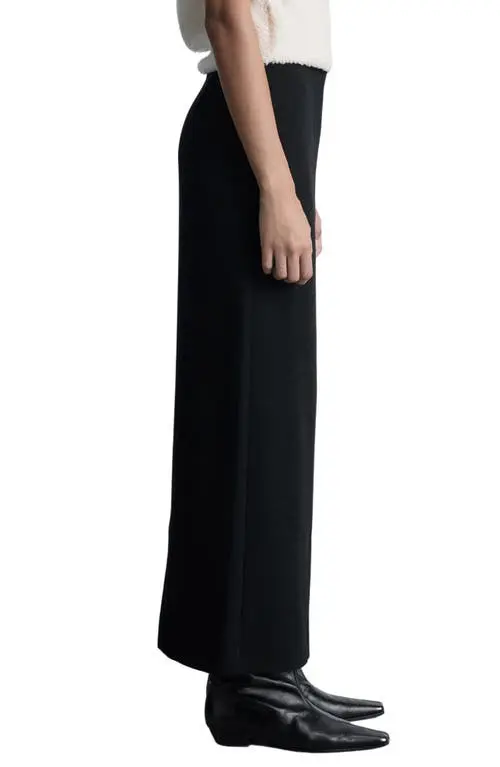 Mango Back Slit Maxi Skirt