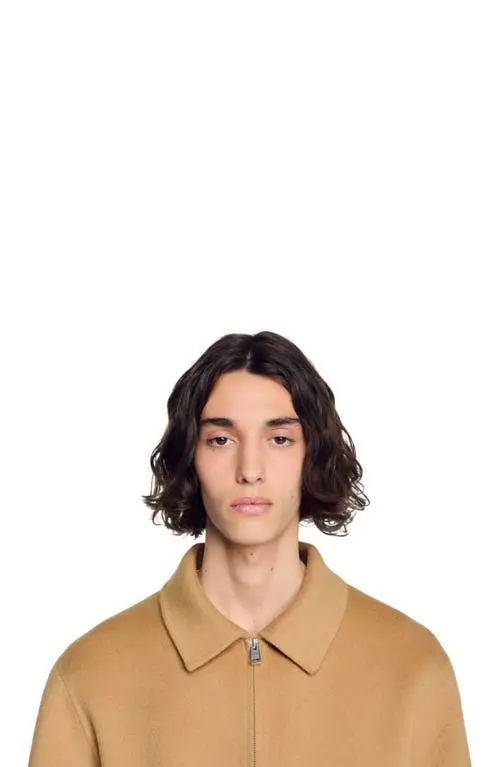 Sandro Double-faced Wool Jacket