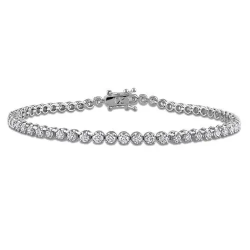 JULIANNA B. 3.08ct. T.w. Lab-grown Diamond Tennis Bracelet 14k - White Gold