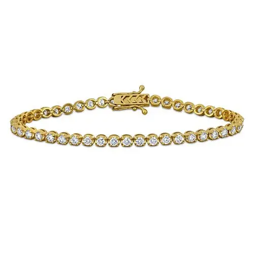 JULIANNA B. 2 1/2ct. T.w. Lab-grown Diamond Tennis Bracelet In 14k Gold - Yellow Gold