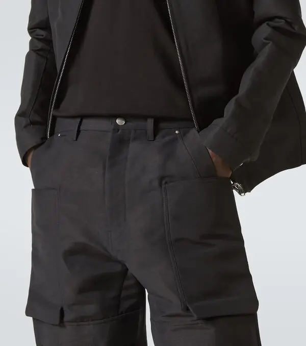 Rick Owens Stefan Cargo Pants - Black