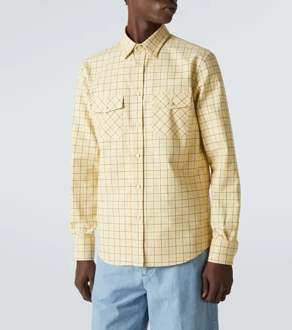 Valentino Garavani Checked Cotton Shirt