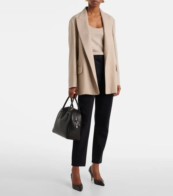 Max Mara Orlando Cropped Pants - Black