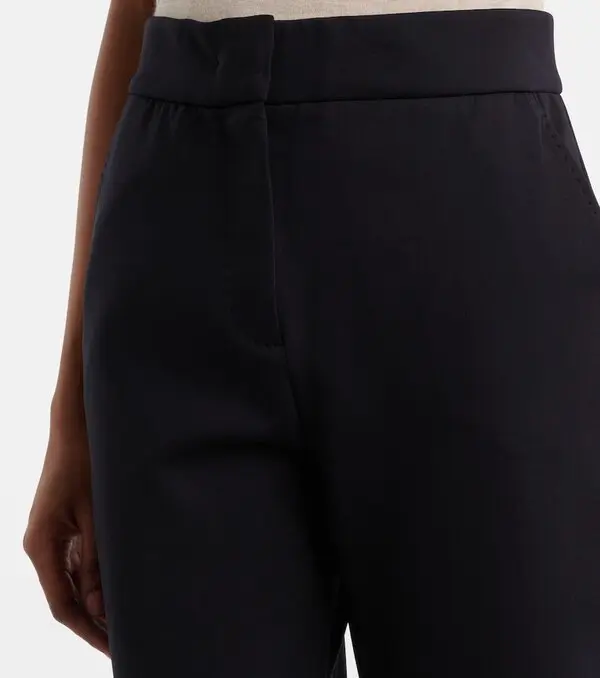 Max Mara Orlando Cropped Pants - Black