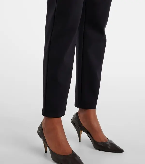 Max Mara Orlando Cropped Pants - Black