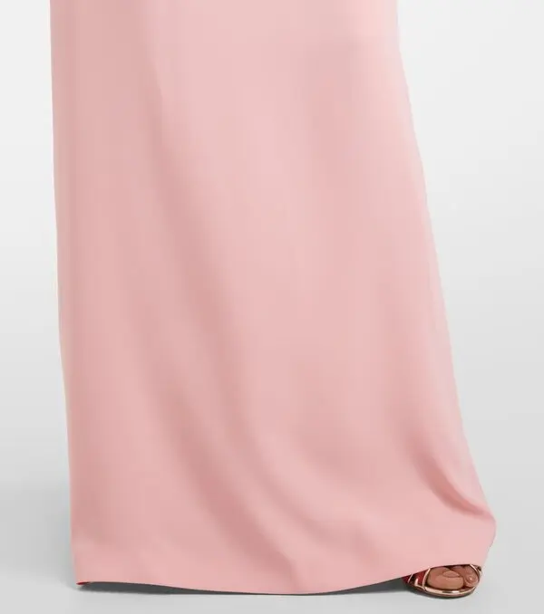Costarellos Crêpe Gown
