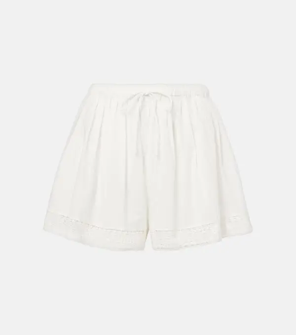 Ulla Johnson - Ulla Johnson Isla Crochet-Trimmed Shorts