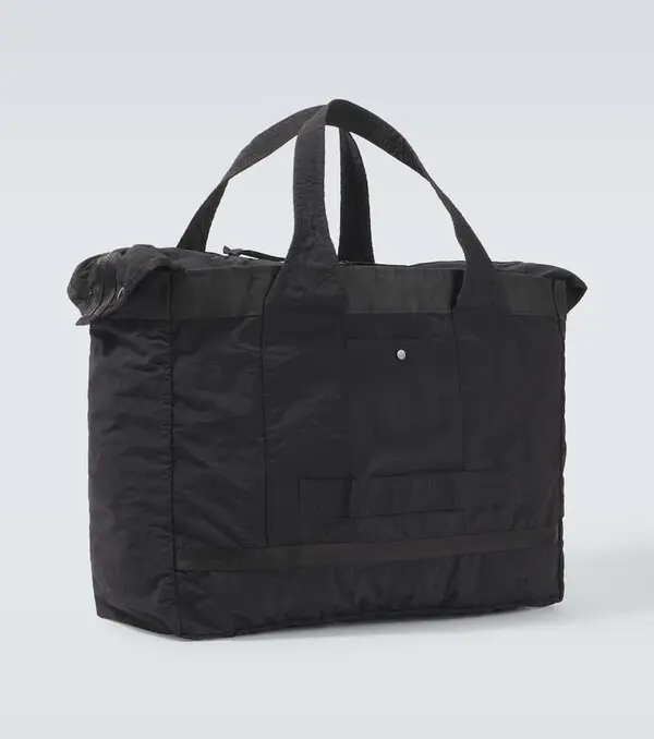 C.P. Company Plain Paper Touch Duffel Bag In Black - 30% Off