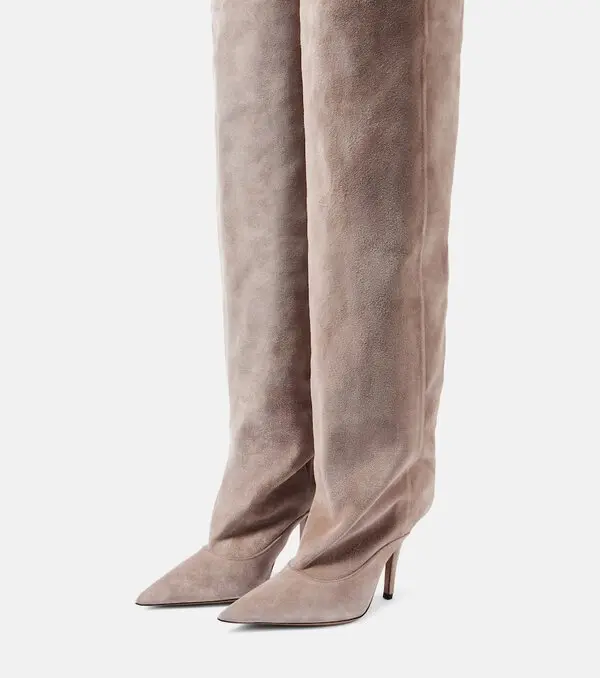 Paris Texas Ines Suede Over-the-knee Boots