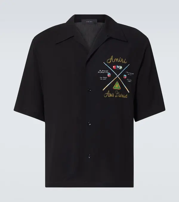 Amiri Pool Cue Printed Shirt