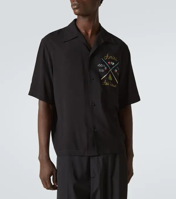 Amiri Pool Cue Printed Shirt