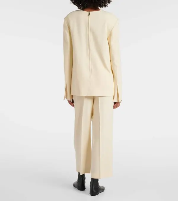 TOTEME Crêpe Top - Yellow