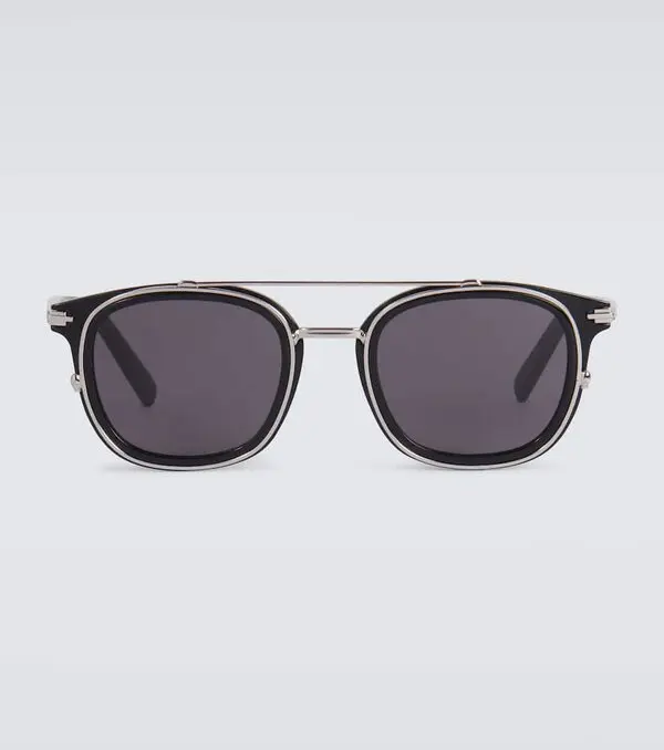Dior Diorblacksuit S14i Square Sunglasses - Black
