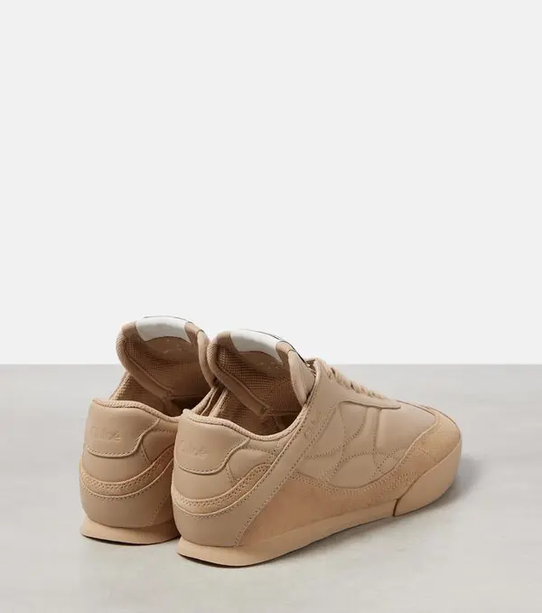 Chloé Kick Leather Low-top Sneakers - Pink