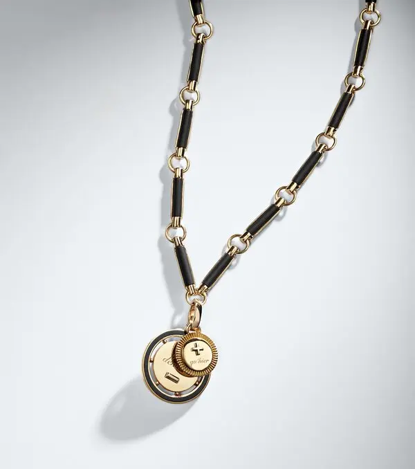 FOUNDRAE Ever Growing & Vivacity 18kt Necklace With Onyx