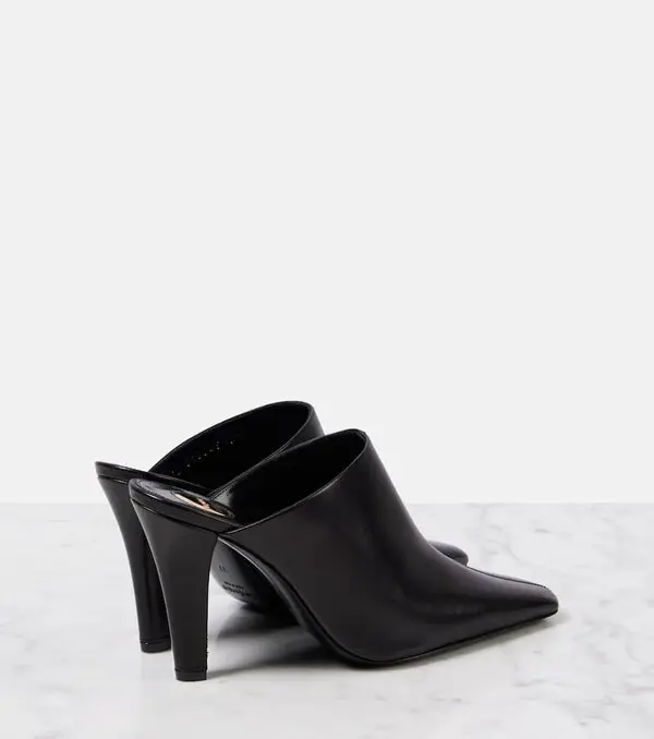 Saint Laurent Jill 95 Leather Mules