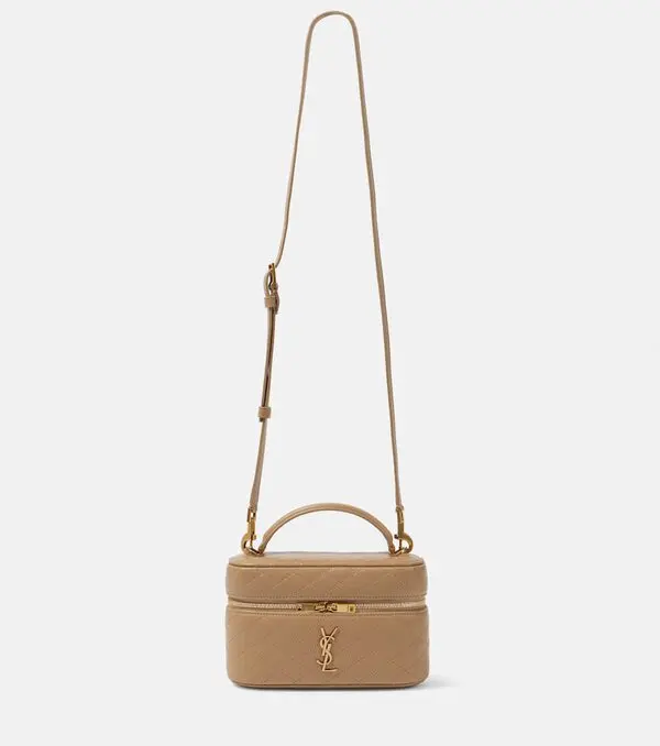 Saint Laurent Gaby Vanity Bag - Brown