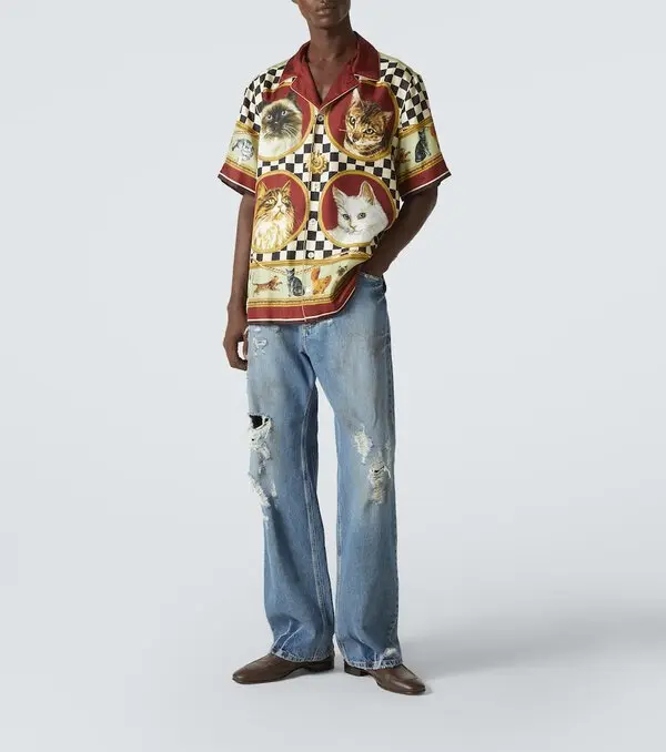 Dolce & Gabbana Silk Twill Shirt