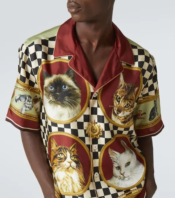 Dolce & Gabbana Silk Twill Shirt