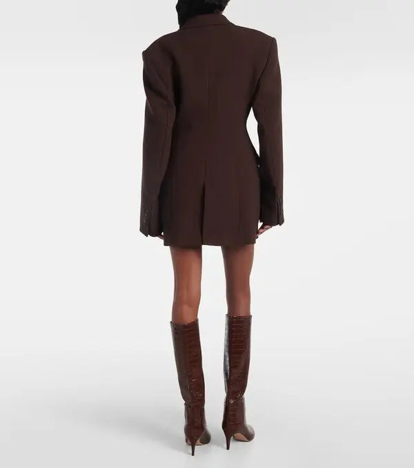 Wardrobe.NYC Wool Blazer - Brown