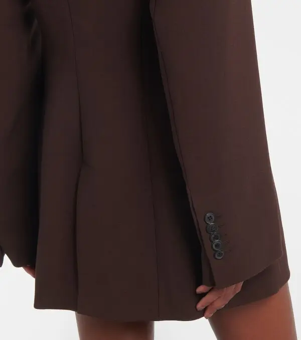 Wardrobe.NYC Wool Blazer - Brown