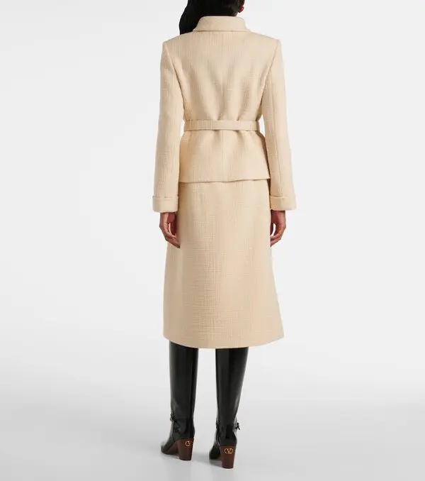 Valentino Garavani Wool-blend Tweed Jacket