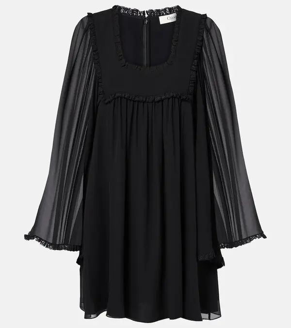 Chloé Silk Mini Dress