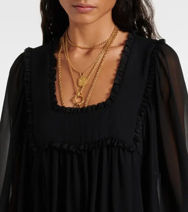 Chloé Silk Mini Dress