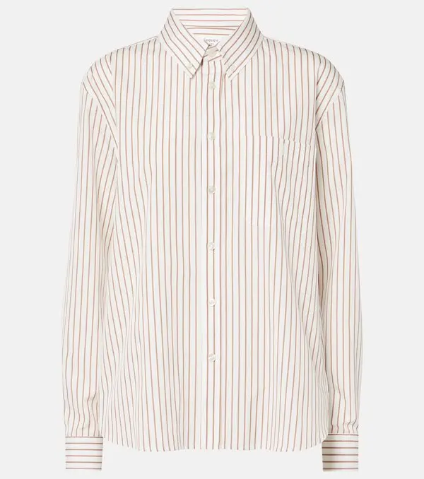 Saint Laurent Cassandre Cotton Shirt