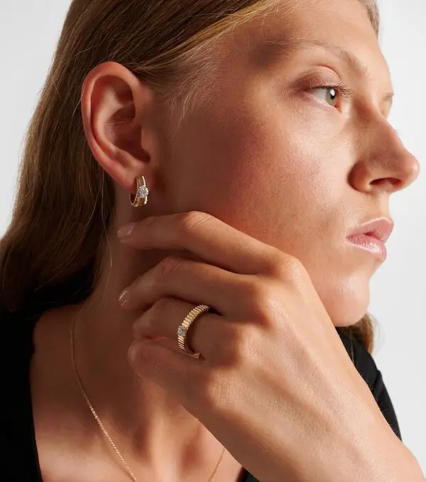 STONE AND STRAND 14kt Yellow Ring With Diamonds