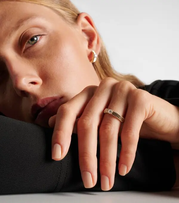 STONE AND STRAND 14kt Yellow Ring With Diamonds