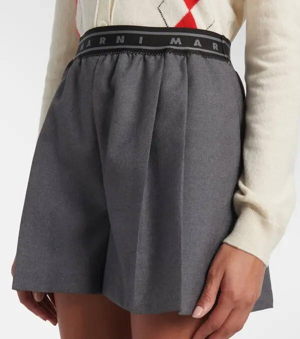 Marni Virgin Wool Shorts