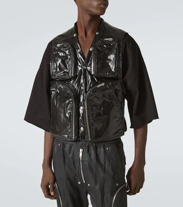 Rick Owens Cotton Cargo Vest
