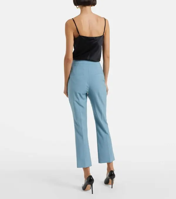 Veronica Beard Arte Cropped Slim Pants