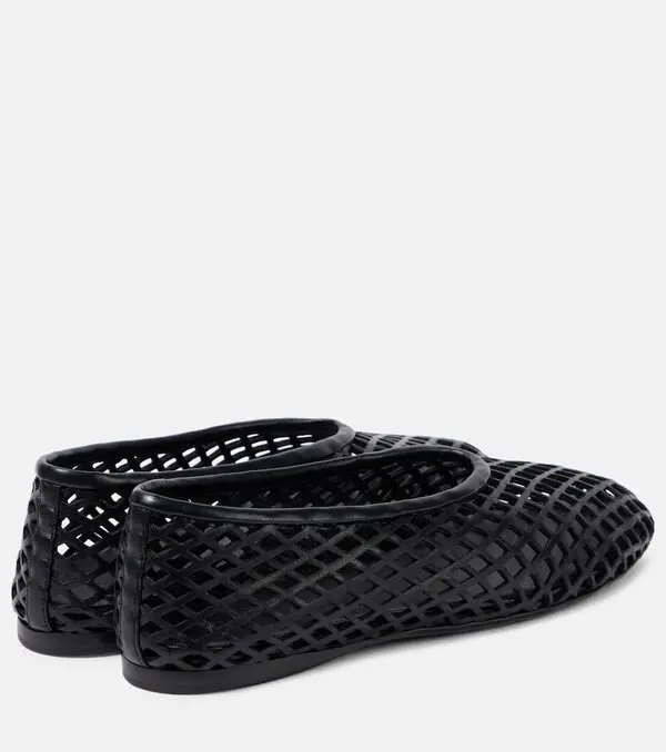 Proenza Schouler Perforated Leather Ballet Flats