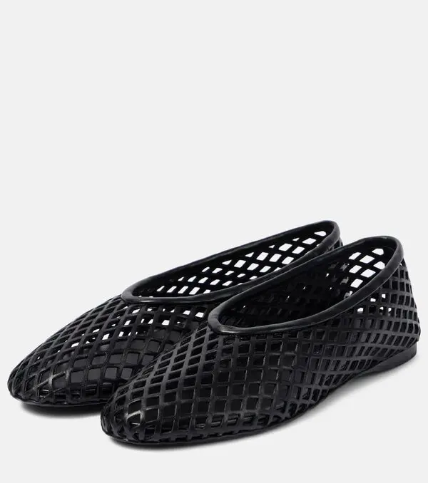 Proenza Schouler Perforated Leather Ballet Flats