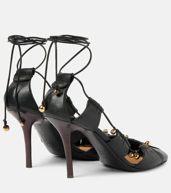 Chloé Luna Leather Pumps