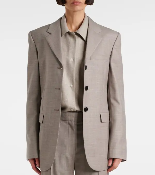 THE ROW Selene Wool Blazer