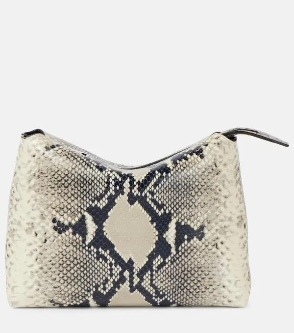 Khaite Lina Snake-effect Crossbody Bag - Multicoloured
