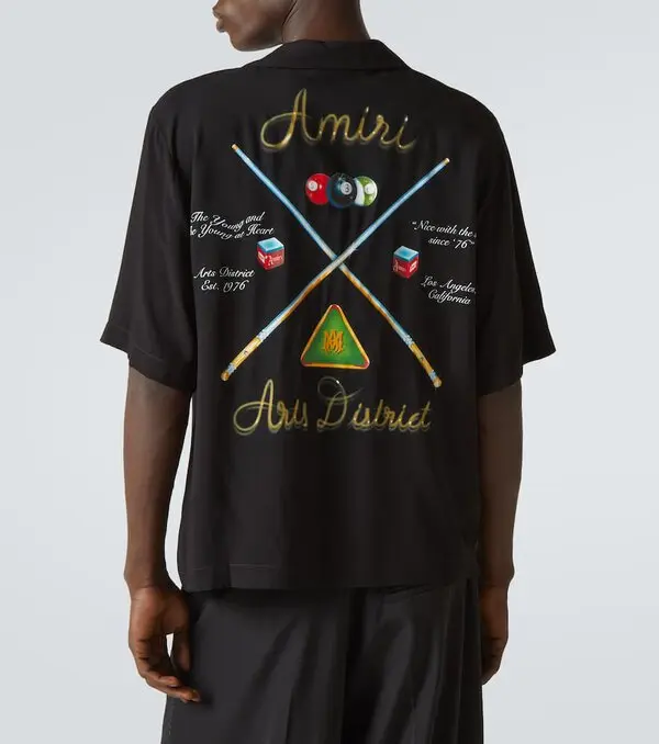 Amiri Pool Cue Printed Shirt