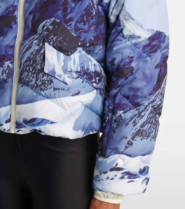 Perfect Moment Mountain Printed Down Jacket
