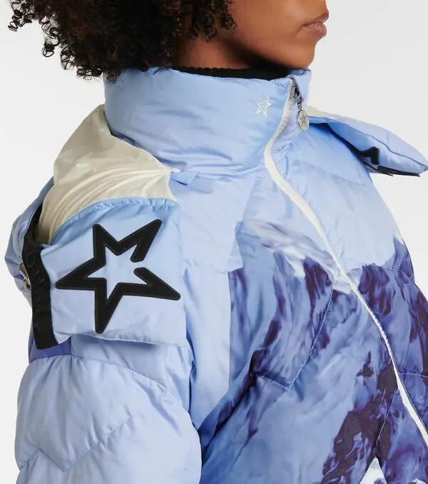 Perfect Moment Mountain Printed Down Jacket