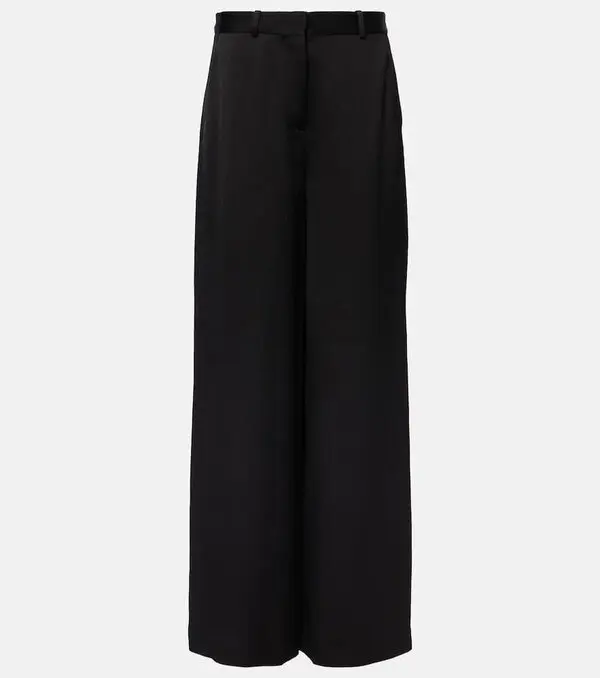 JOSEPH Alana High-rise Wide-leg Pants